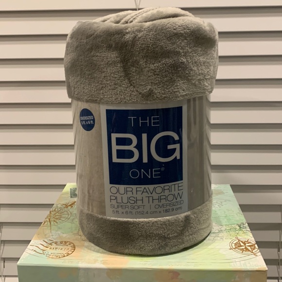 The Big One | Bedding | The Big One Oversized Plush Throwblanket 5ft X ...